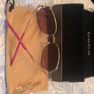 bebe | Accessories | Bebe Hot Pink Sunglasses | Poshmark
